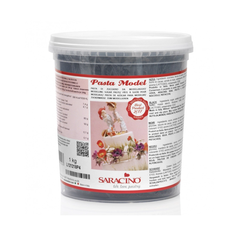 Model Paste Negru Saracino 1kg